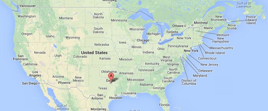 Localización Dallas : FinancialRed
